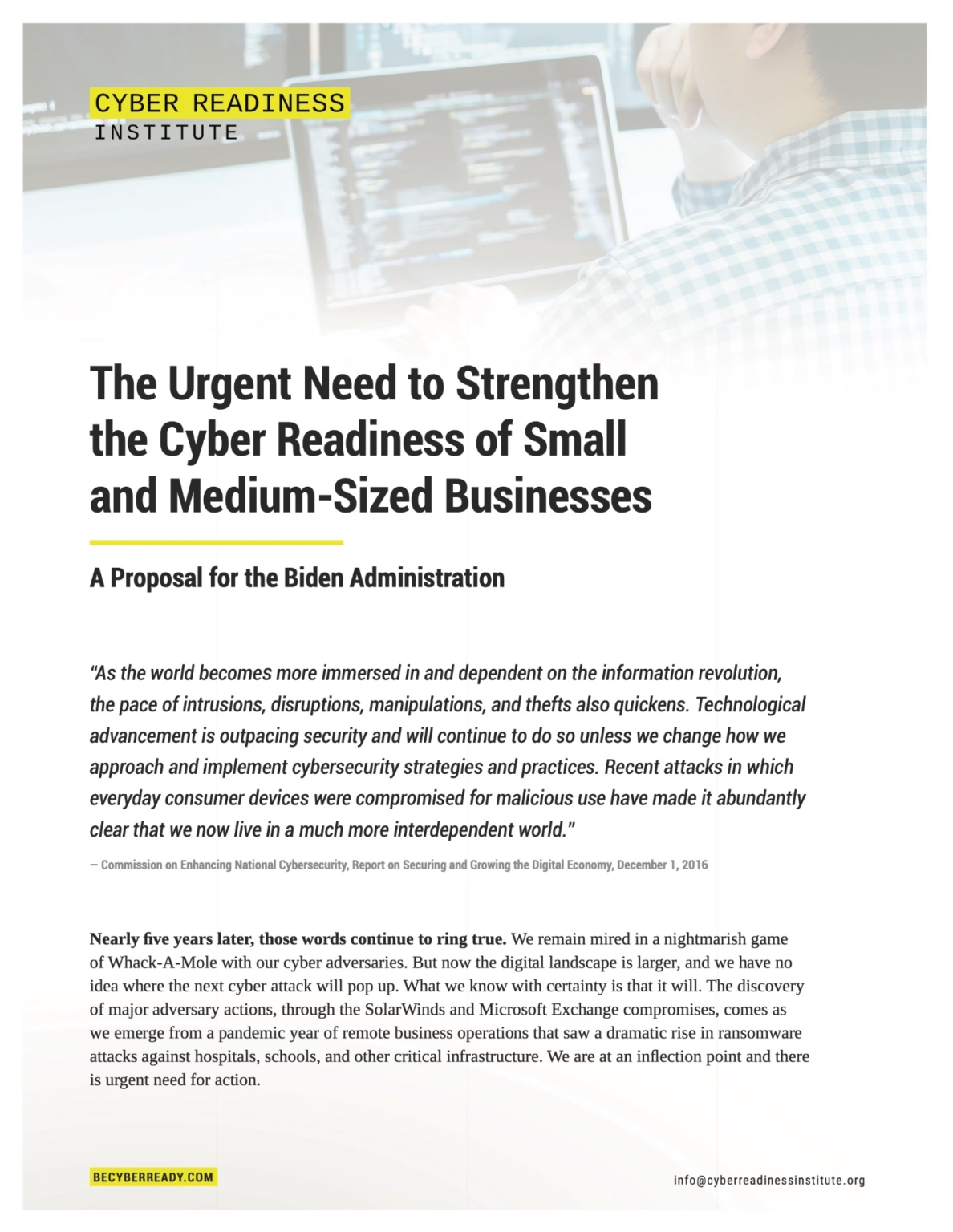 Cyber Readiness Resources - Cybersecurity Tools for SMBs