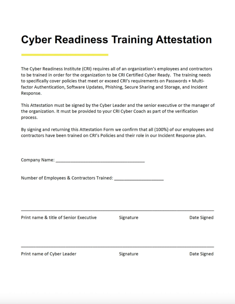 CRI: Free Cybersecurity Training for Businesses