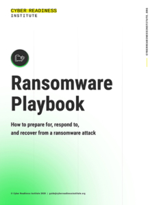 Ransomware Playbook - Cyber Readiness Institute